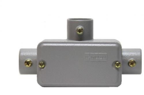 CONDULETE ALUMINIO TIPO T 1 C/TAMPA C/P BSP REF. E002070040 - WETZEL ...